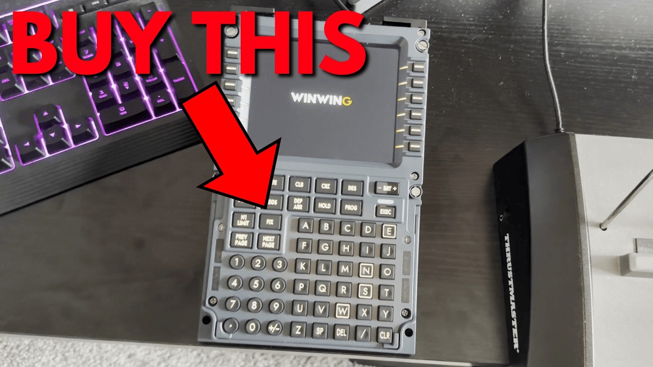 This $140 FMC might be the most important flight sim addon... - YouTube