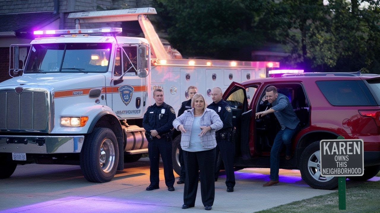 Karen Block My Driveway Says I Can't Park, She Quickly Learns Who Has ...