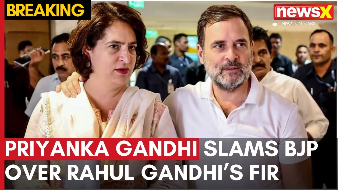 Priyanka Gandhi Holds BJP Over Rahul Gandhi's FIR | Expert Analysis | Catch all the Details on ...