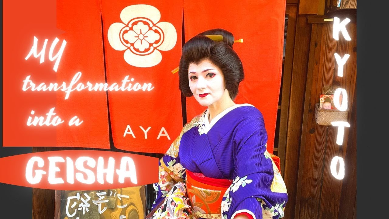 GHEISHA în KYOTO pentru câteva ore/GEIKO MAKEOVER #japonia #kyoto #geisha#lifeinjapan #geiko ...