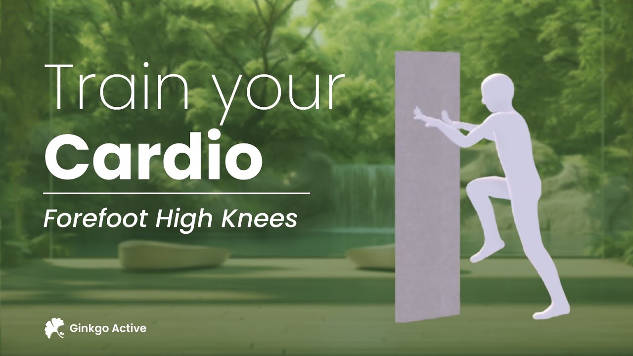 Improve cardio? All you need is a wall #cardio #exercise #home - YouTube
