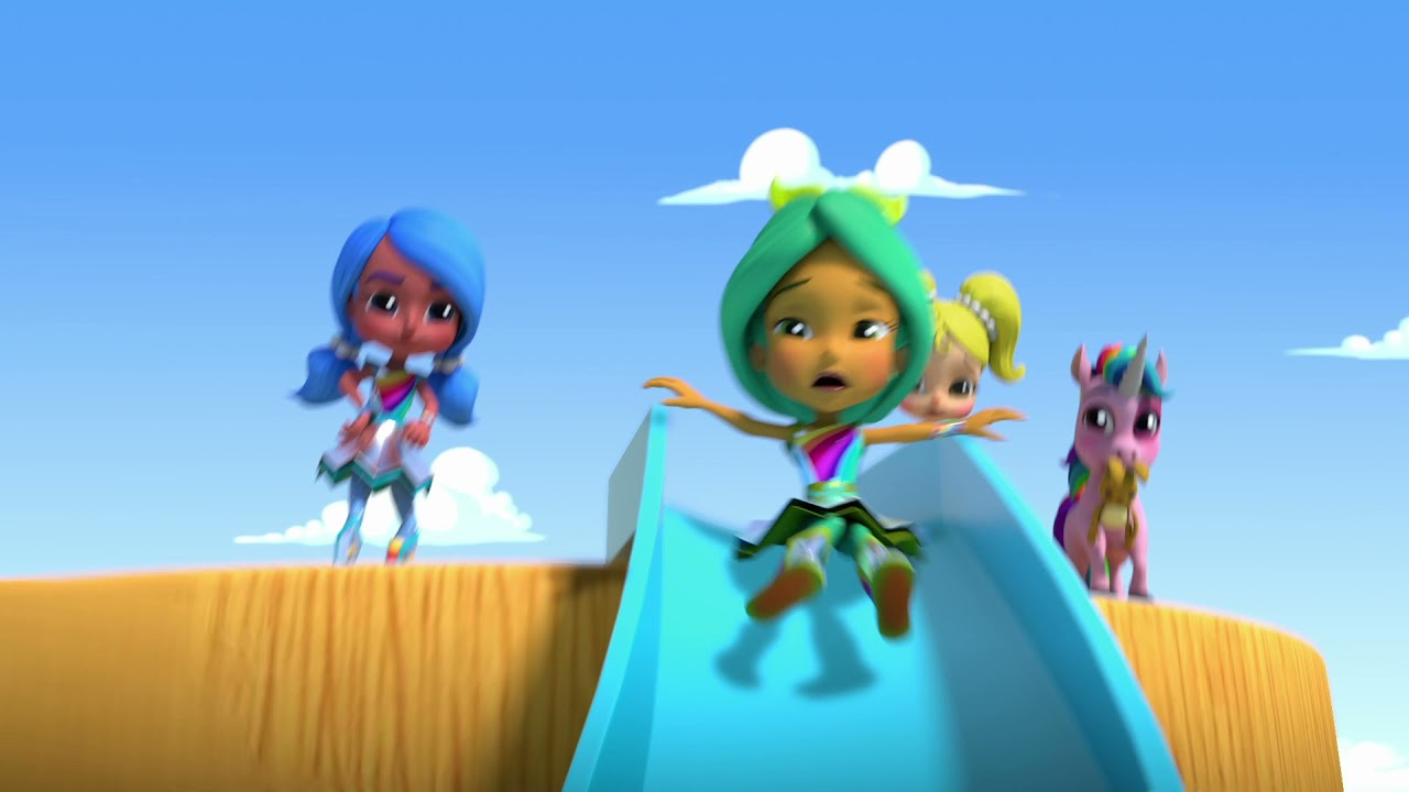 The World's Largest Slide | Rainbow Rangers Episode Clip - YouTube