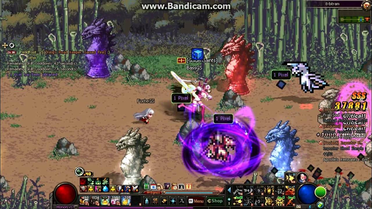 Dungeon Fighter Online ~Event Dungeon: 8-Bit DFO~ - YouTube