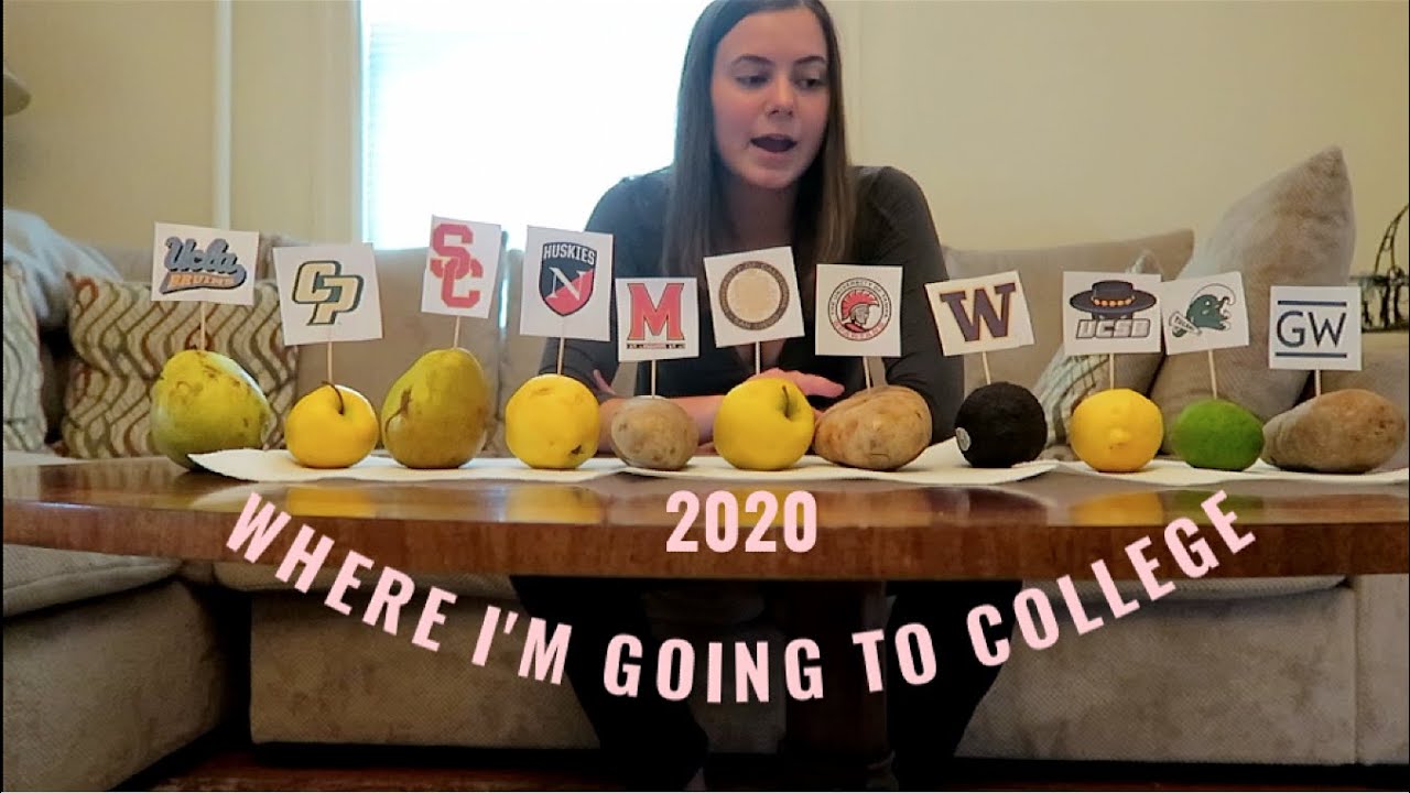 COLLEGE "CUPCAKE" REVEAL 2020 - YouTube