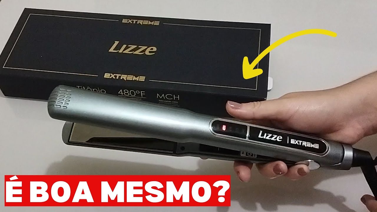 Resenha CHAPINHA LIZZE EXTREME | PRANCHA LIZZE EXTREME | Chapinha Lizze ...