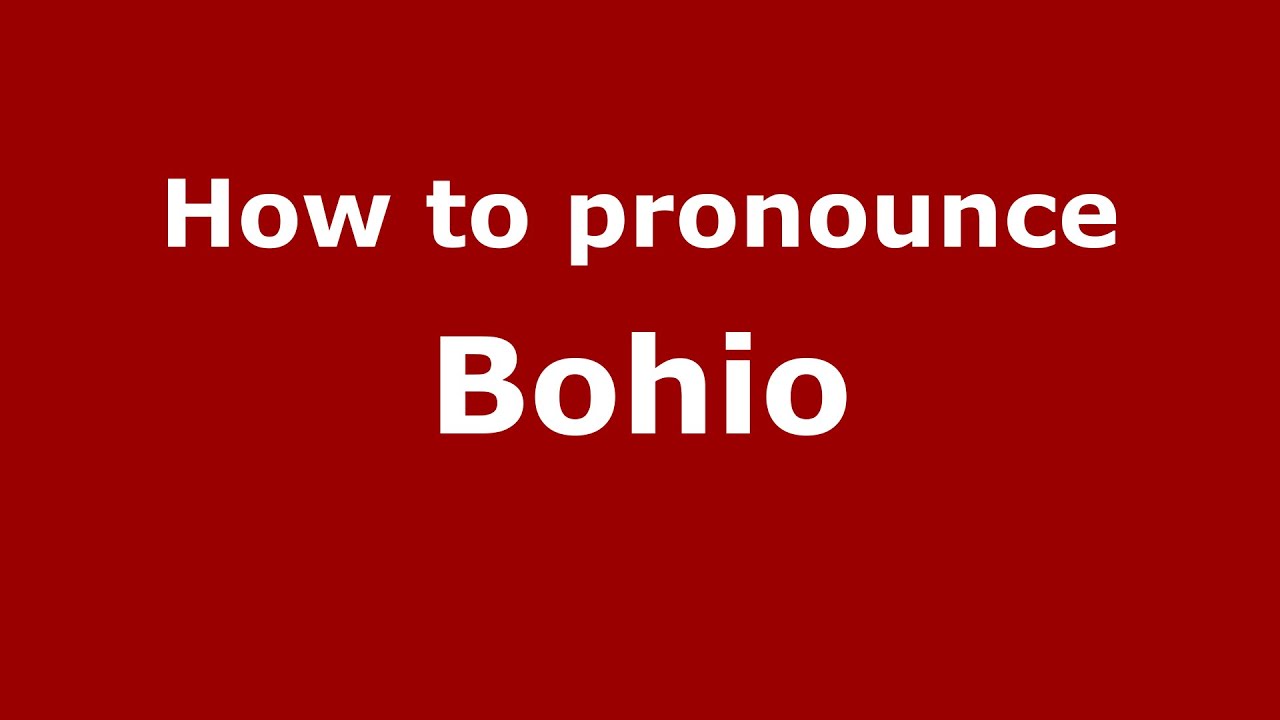 How to pronounce Bohio (Colombian Spanish/Colombia) - PronounceNames ...