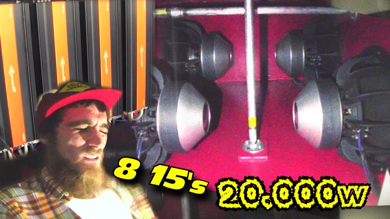 20,000 Watt BASS DEMO w/ 8 15" SSA Subs | Jason's STUPID LOUD Car Audio ...