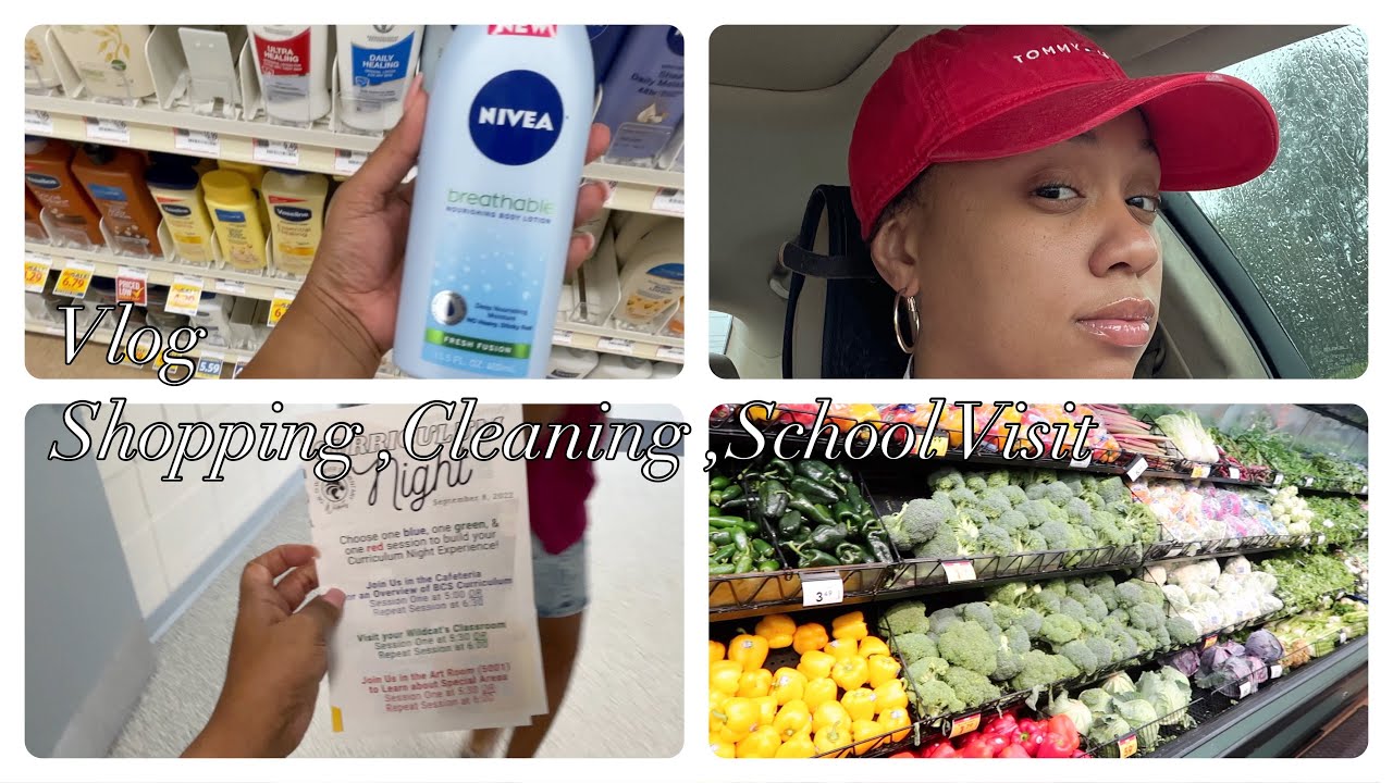 Vlog Restock house ,Cleaning , School Visit and More - YouTube