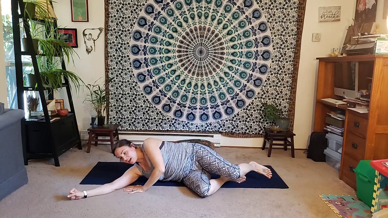 Hatha Yoga (peak posture Bow) - YouTube