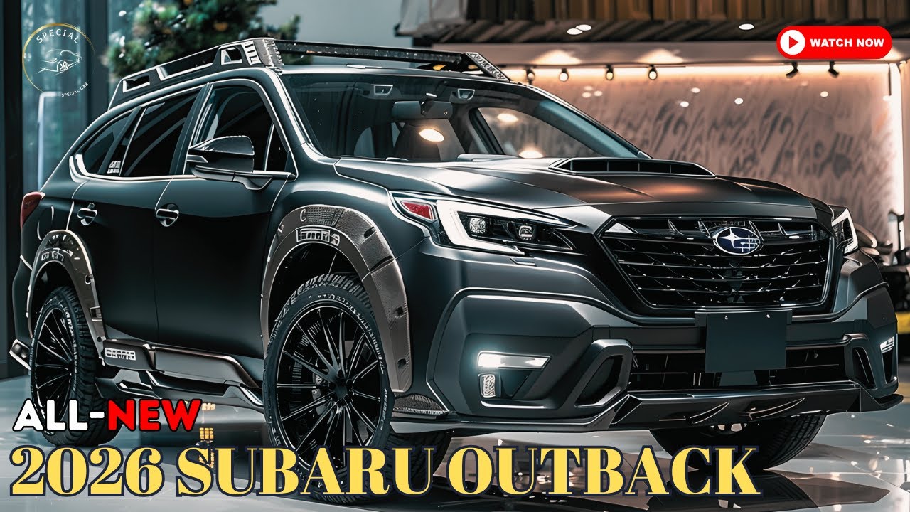 The 2026 Subaru Outback Official Reveal - The Bold New Look! - YouTube