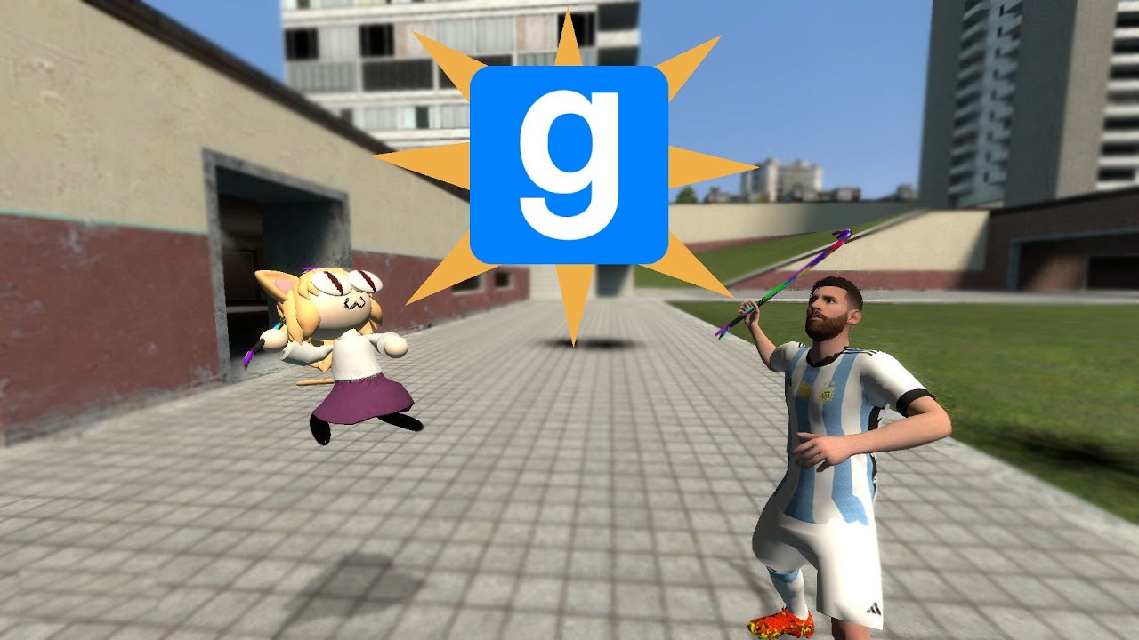 Un día tranquilo con Messi | Garry's Mod - YouTube