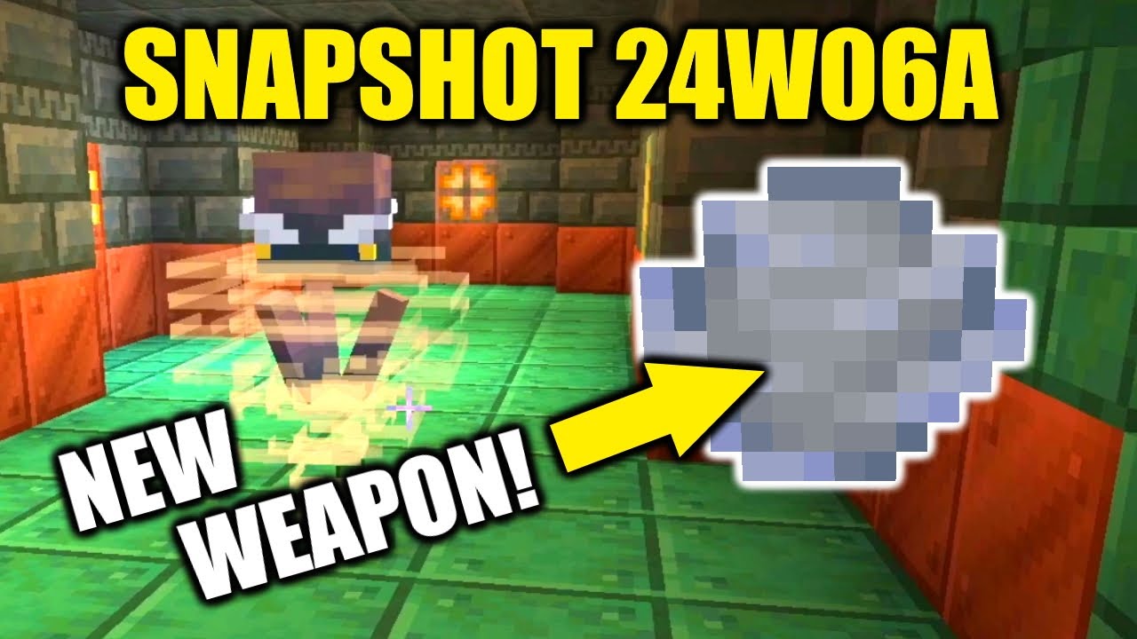 Minecraft Has a New Weapon? The Wind Charge Is Coming! - YouTube