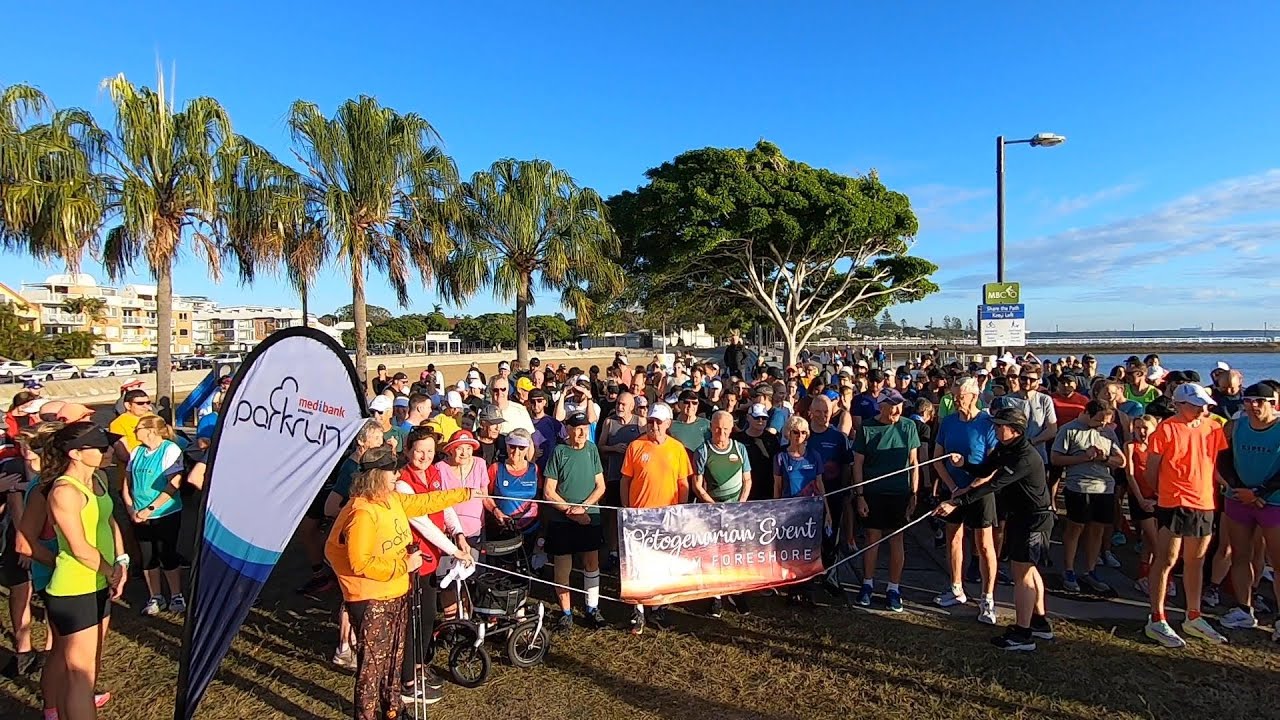 Wynnum parkrun 27.8.2022 - YouTube