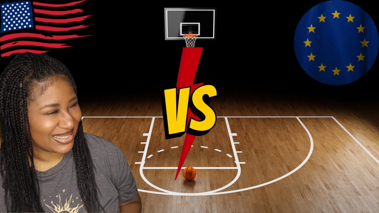 USA vs Europe (Basketball Fans & atmosphere) |American Reaction - YouTube