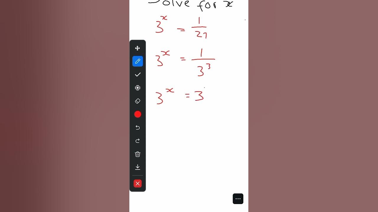Understanding Exponents: The Key to Solving Equations - YouTube