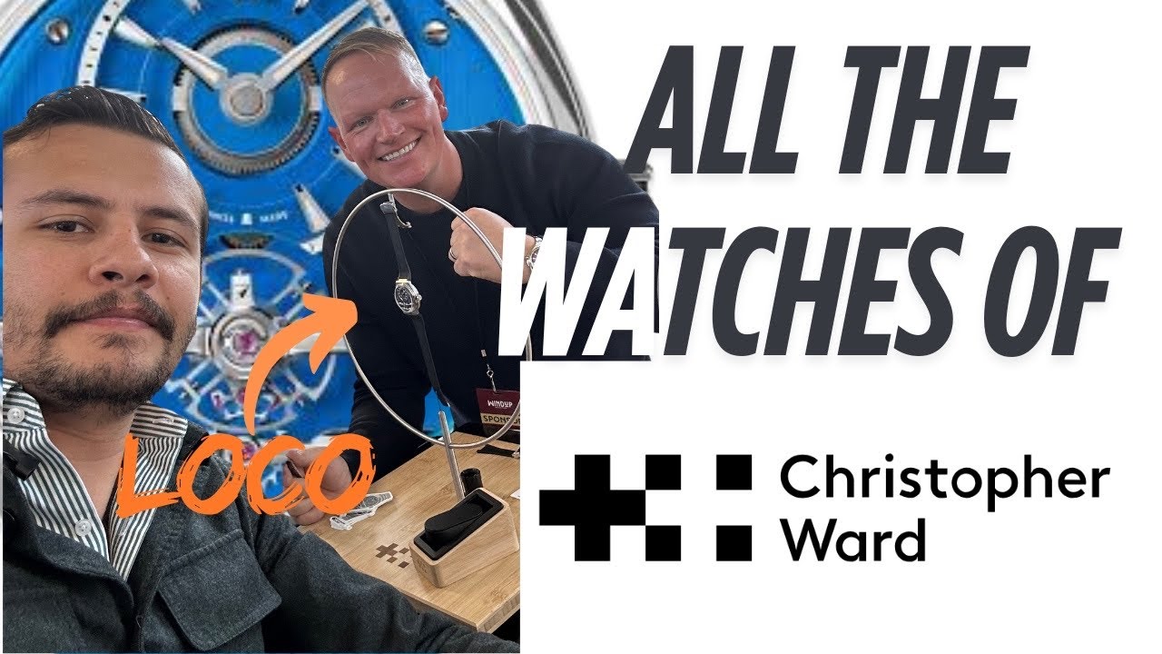 Inside Christopher Ward: Full Collection Tour & Brand Secrets with Mike Pearson - YouTube