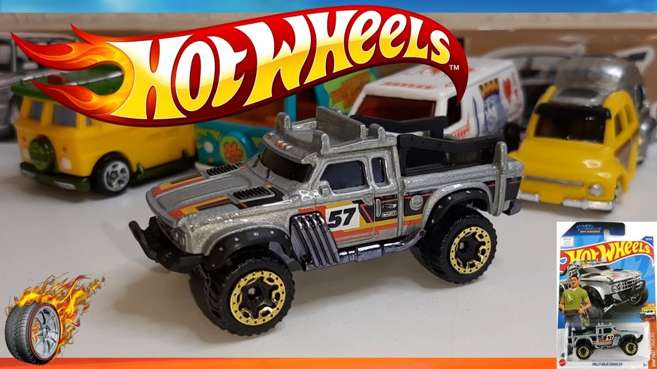 Custom Hot Wheels Rally Baja Crawler HW Hot Trucks 6/10 - YouTube