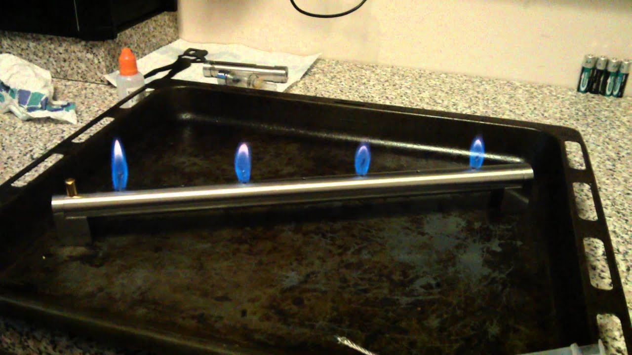 Bio burner. Home made. - YouTube