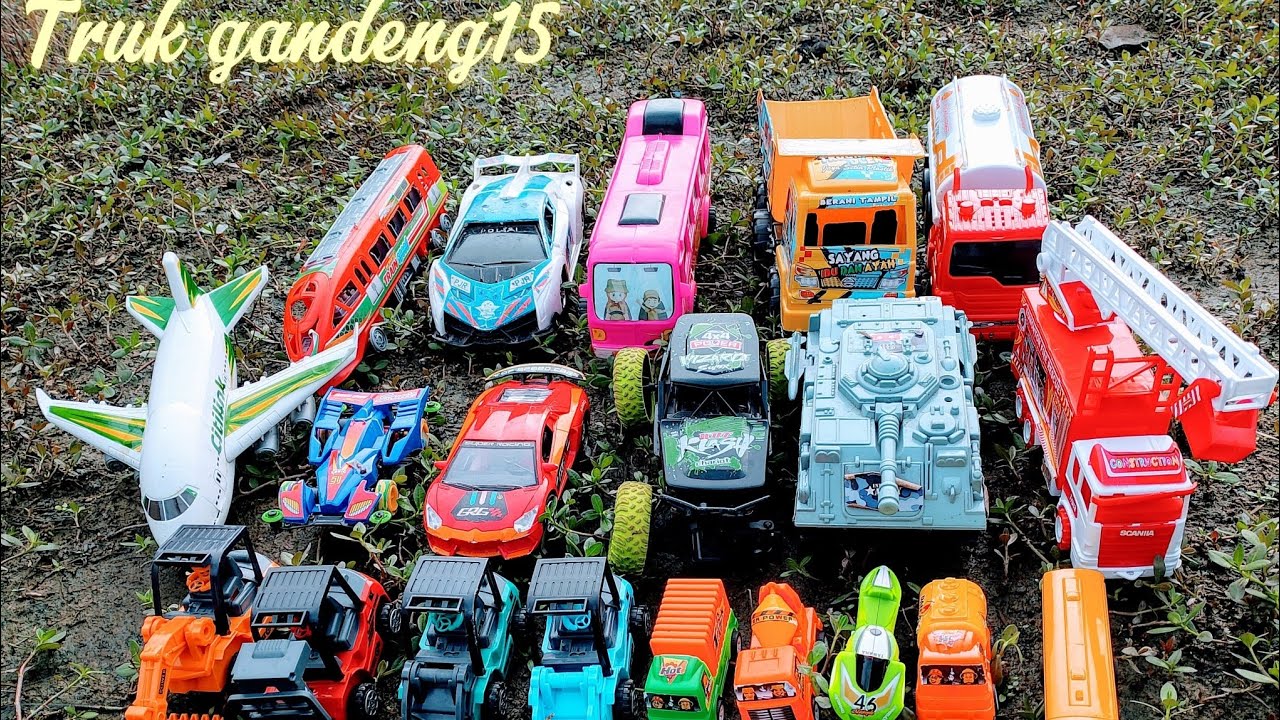 mobil Truk gandeng, nurunin forklift,mobil tangki, loader, buldoser ...