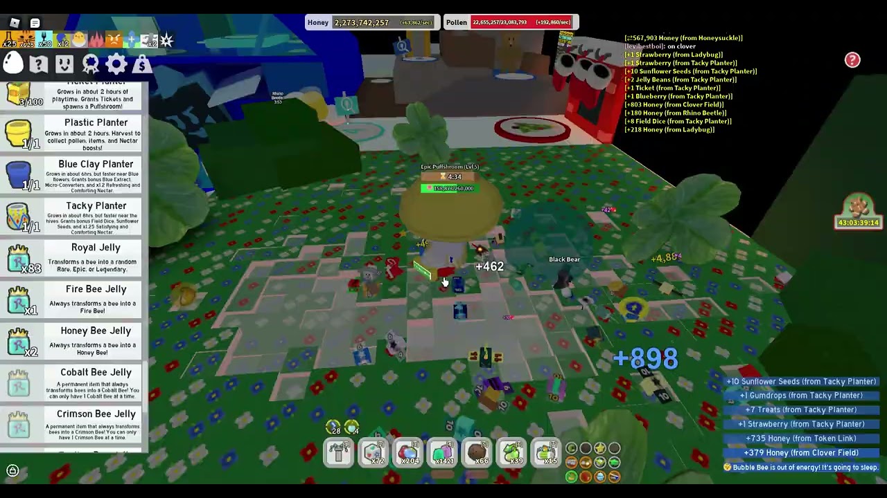 POV: You got epic puffshroom from harvesting a tacky planter - YouTube