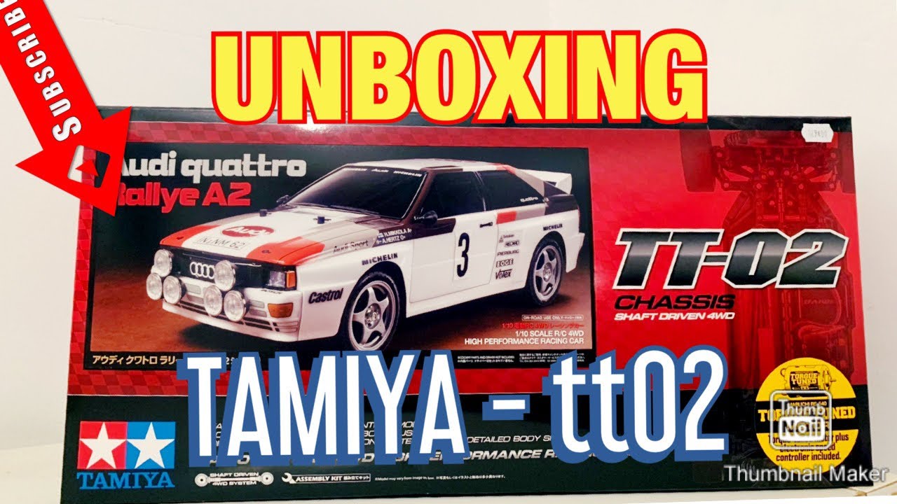 UNBOXING/ TAMIYA TT02 - YouTube