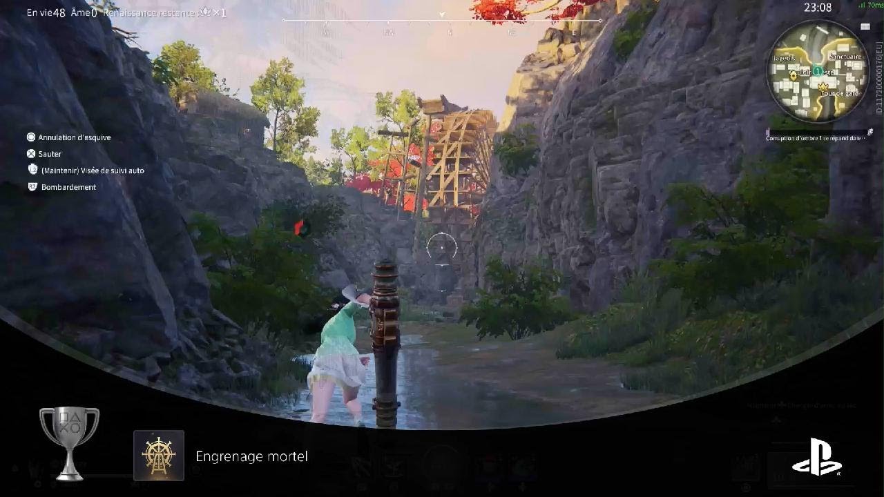 NARAKA BLADEPOINT Trophy "Mortal Coil" Kill with the waterwheel - YouTube