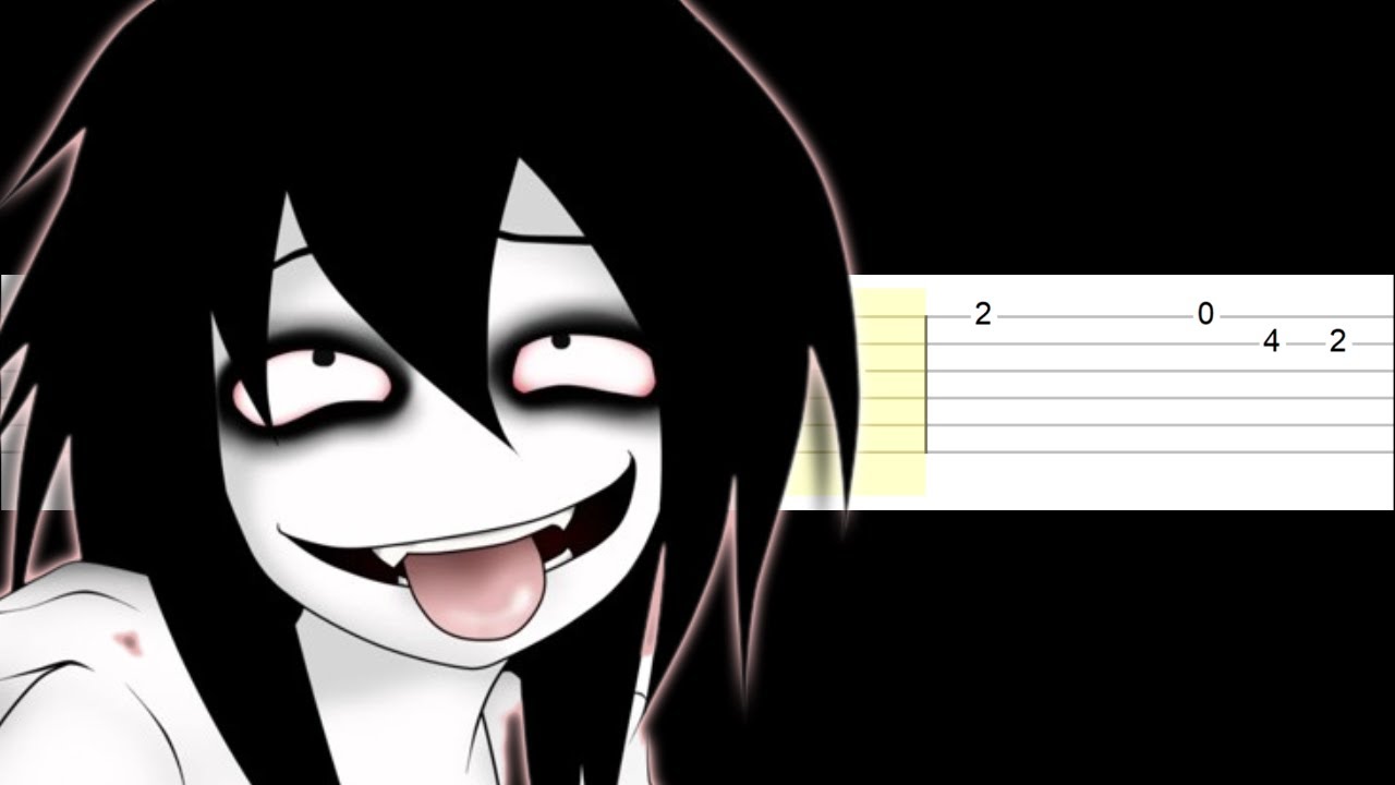Jeff The Killer Theme (Easy Guitar Tabs Tutorial) - YouTube