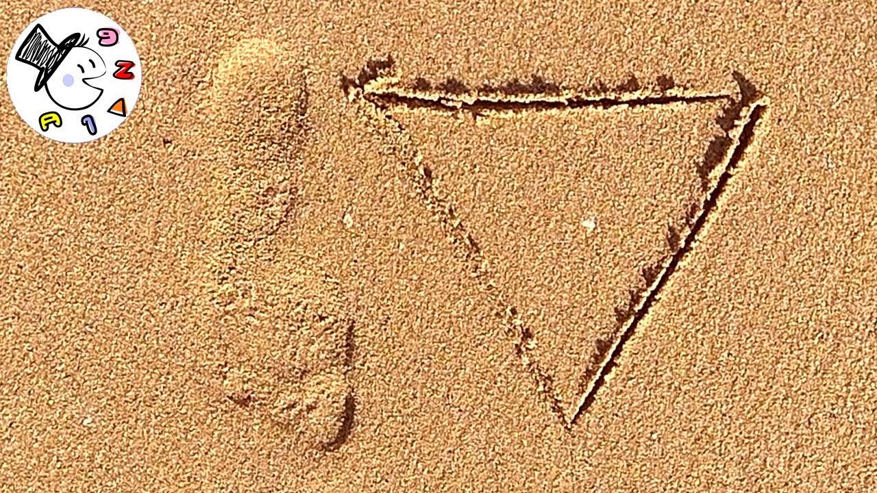 Learn shapes for Kids | Beach Shapes | Shapes on the Sand - YouTube