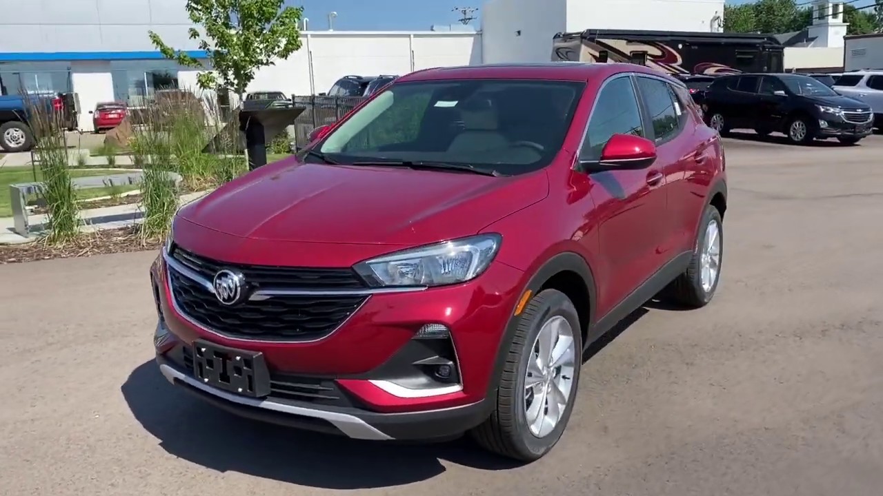 2020 Buick Encore GX AWD Chili Red Metallic - YouTube