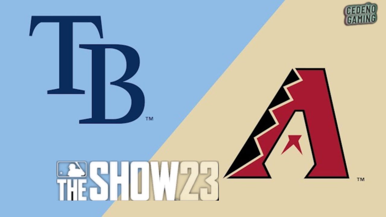 MLB The Show 23 Rays vs Diamondbacks Gameplay PS5 - YouTube