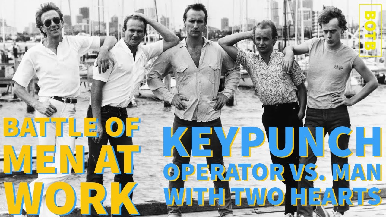 Battle of Men at Work: Day 3 - Keypunch Operator vs. Man With Two ...