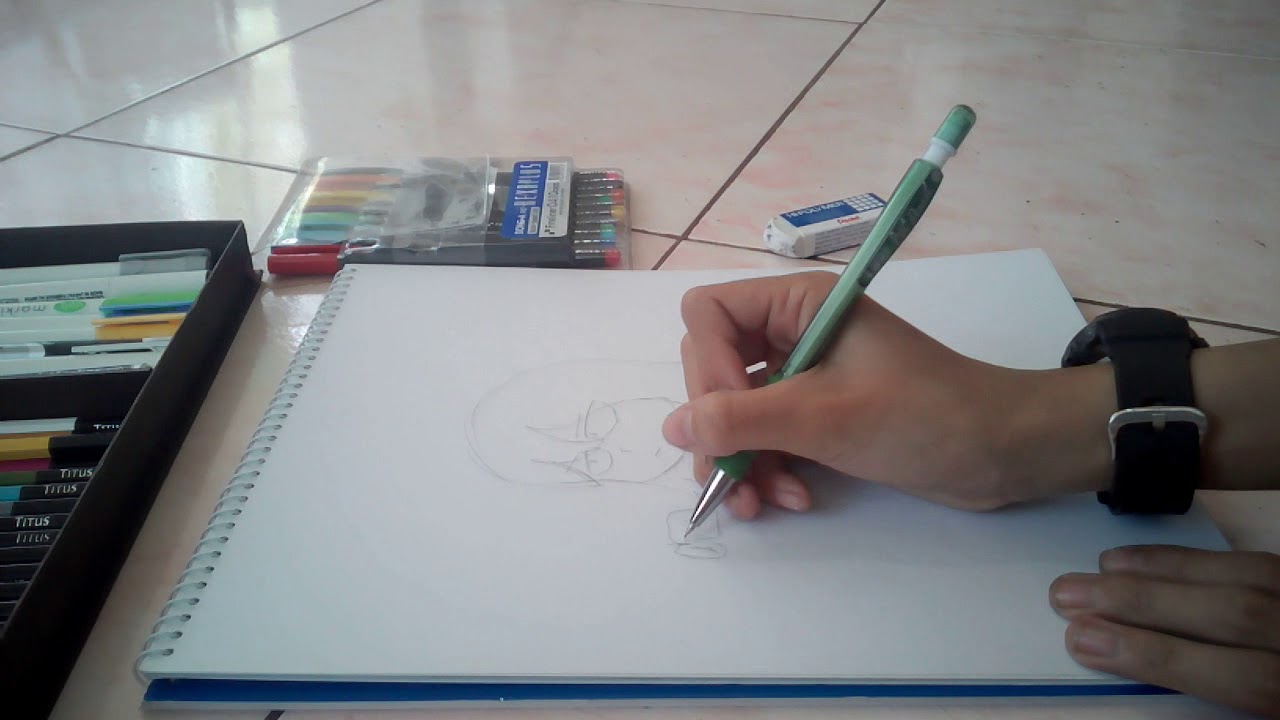 Drawing Tabbes|| Timelapse - YouTube