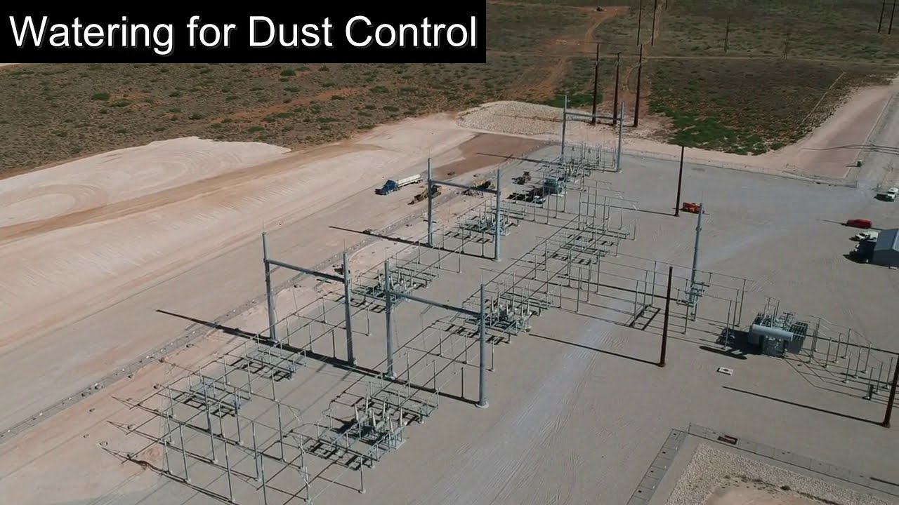 Electrical Substation Slope Erosion Protection with Concrete Block Mat ...