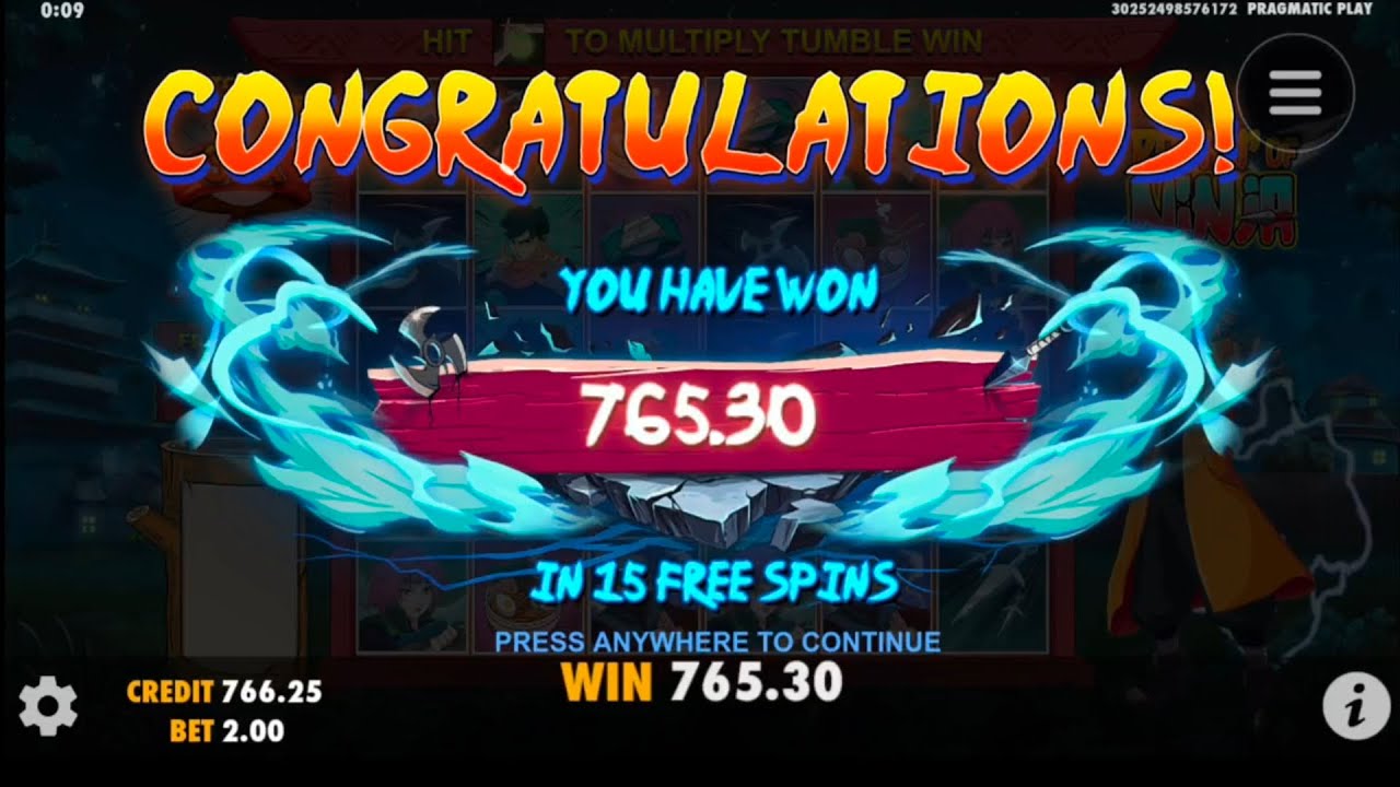 POWER OF NINJA under PRAGMATIC (DOS BET) LOW BET - YouTube