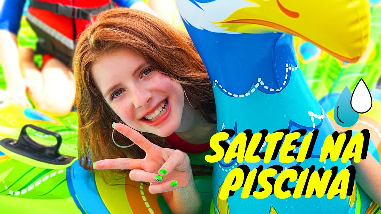 APROVEITANDO MAIS UM FIM DE TARDE DE CALOR - MODELO JULINHA - YouTube