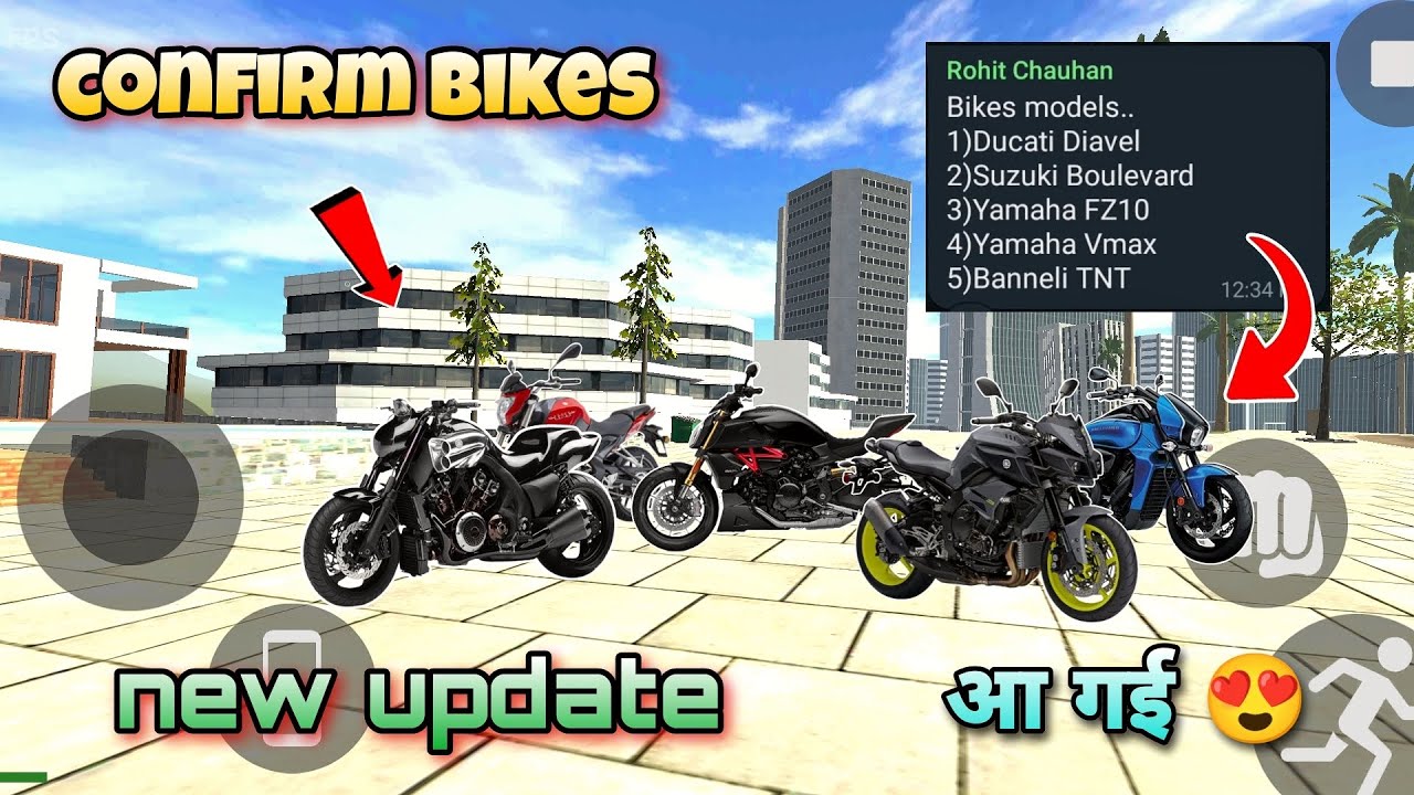 confirm bikes in new update ; Indian bike driving 3d ; Indian bikes driving 3d new update - YouTube