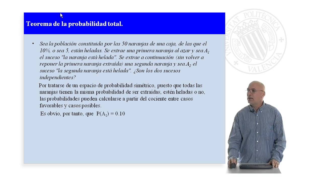 Teorema de la Probabilidad total | | UPV - YouTube