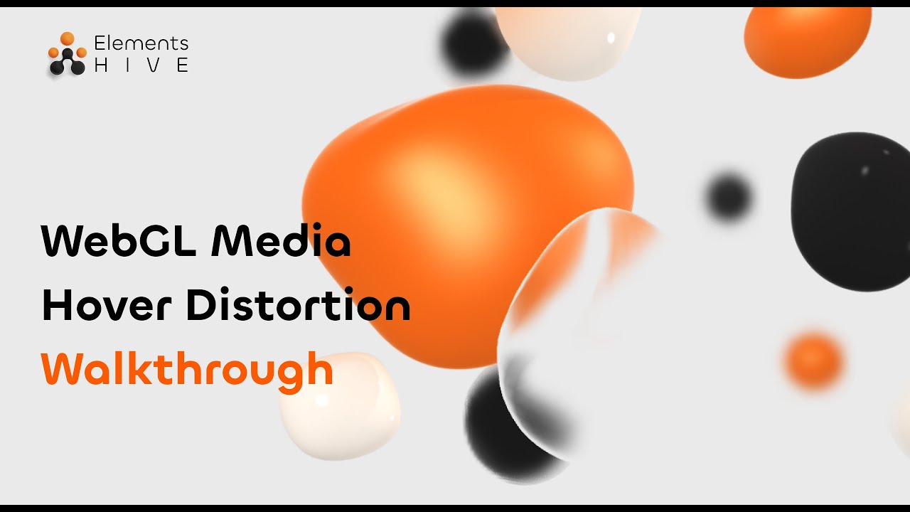 WebGL Media Hover Distortion for Breakdance Walkthrough - YouTube