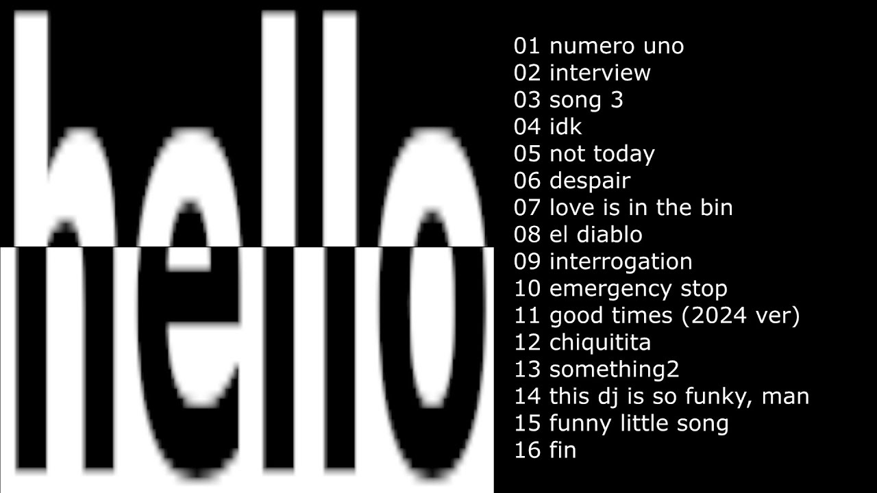 hello (full album) - YouTube