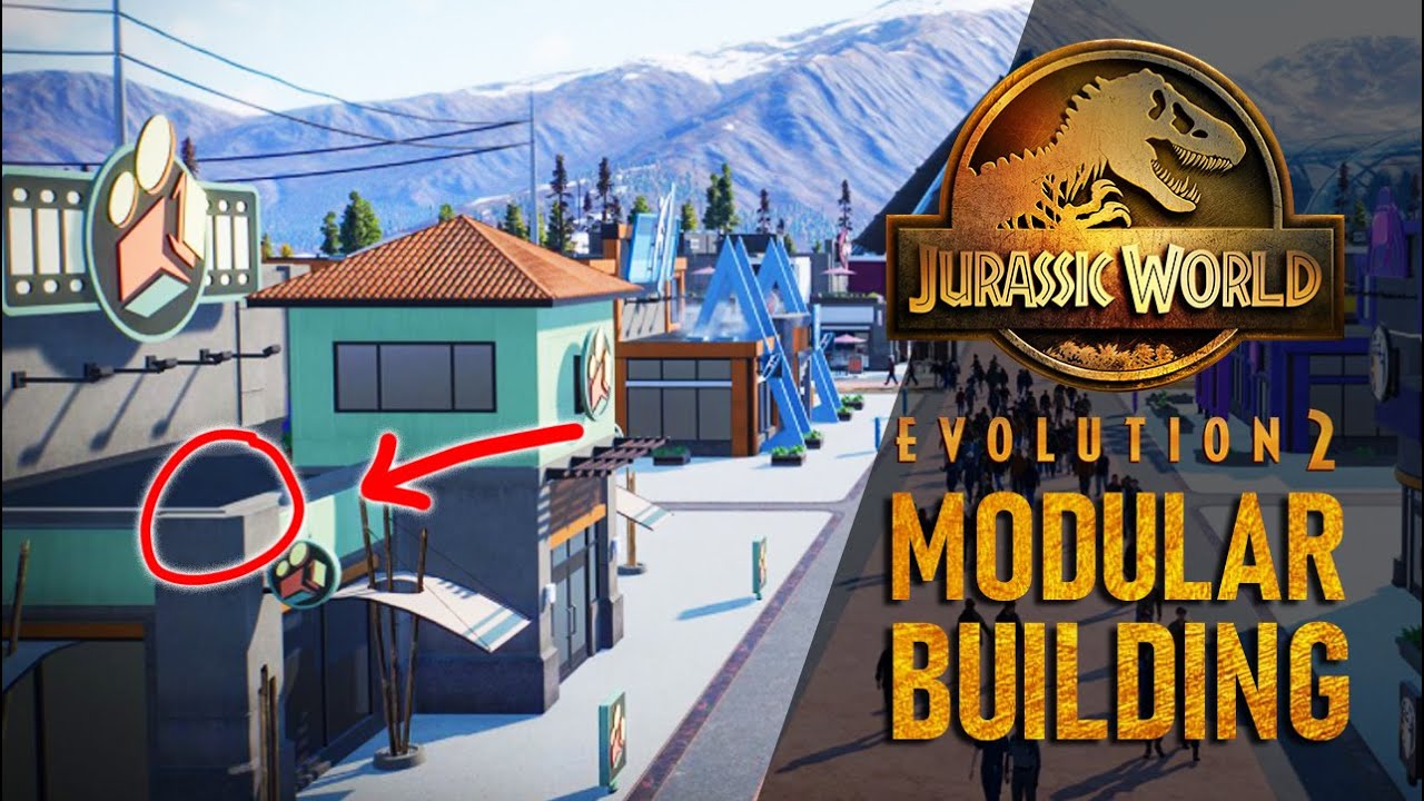 MODULAR BUILDING? in Jurassic World Evolution 2 | THEORY | 100% ...