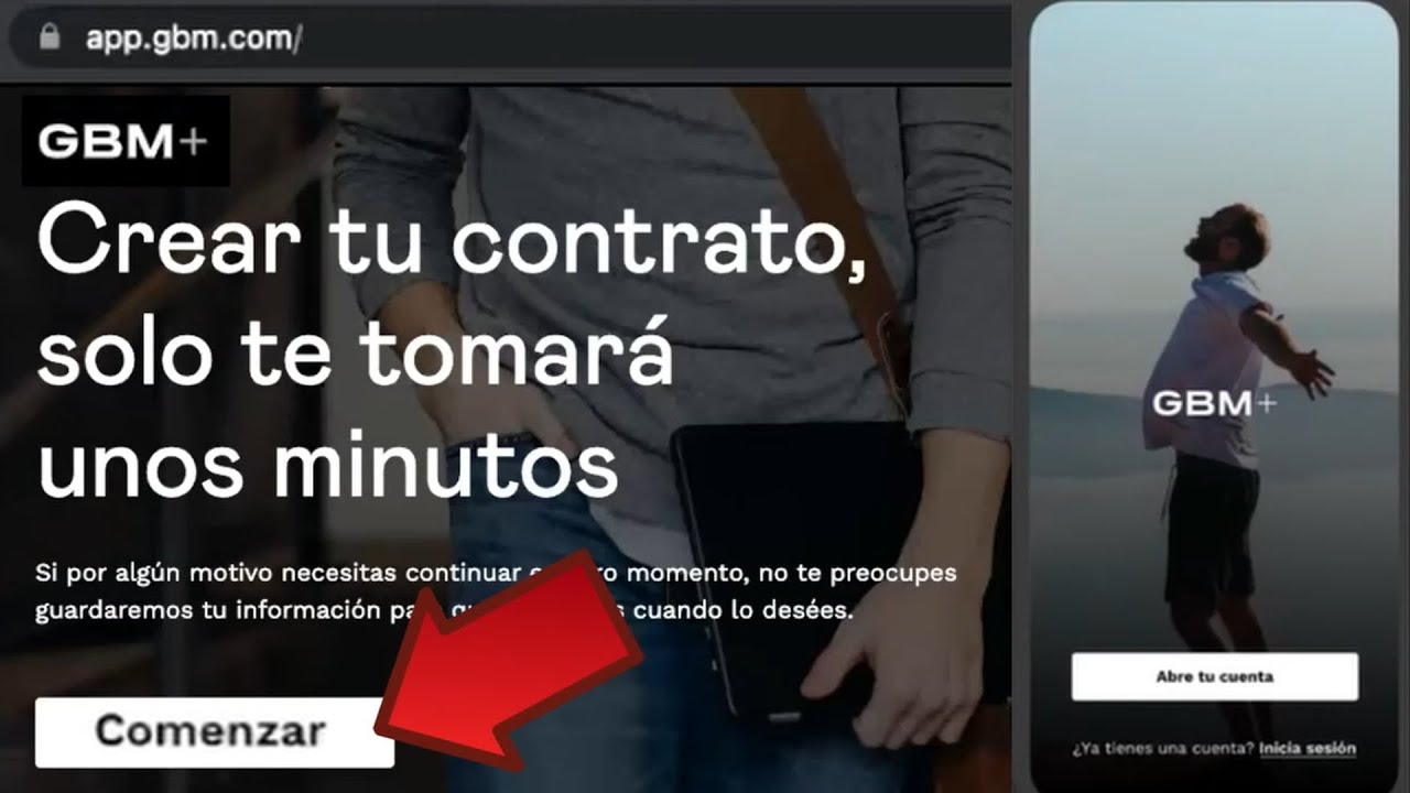 Como Abrir una Cuenta en GBM Plus - YouTube