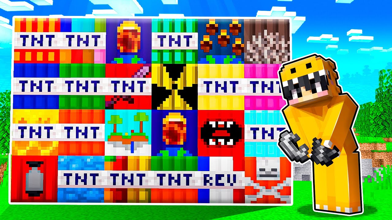 Minecraft: INSANE TNT MOD (64+ TNT EXPLOSIVES AND DYNAMITE) Can we ...