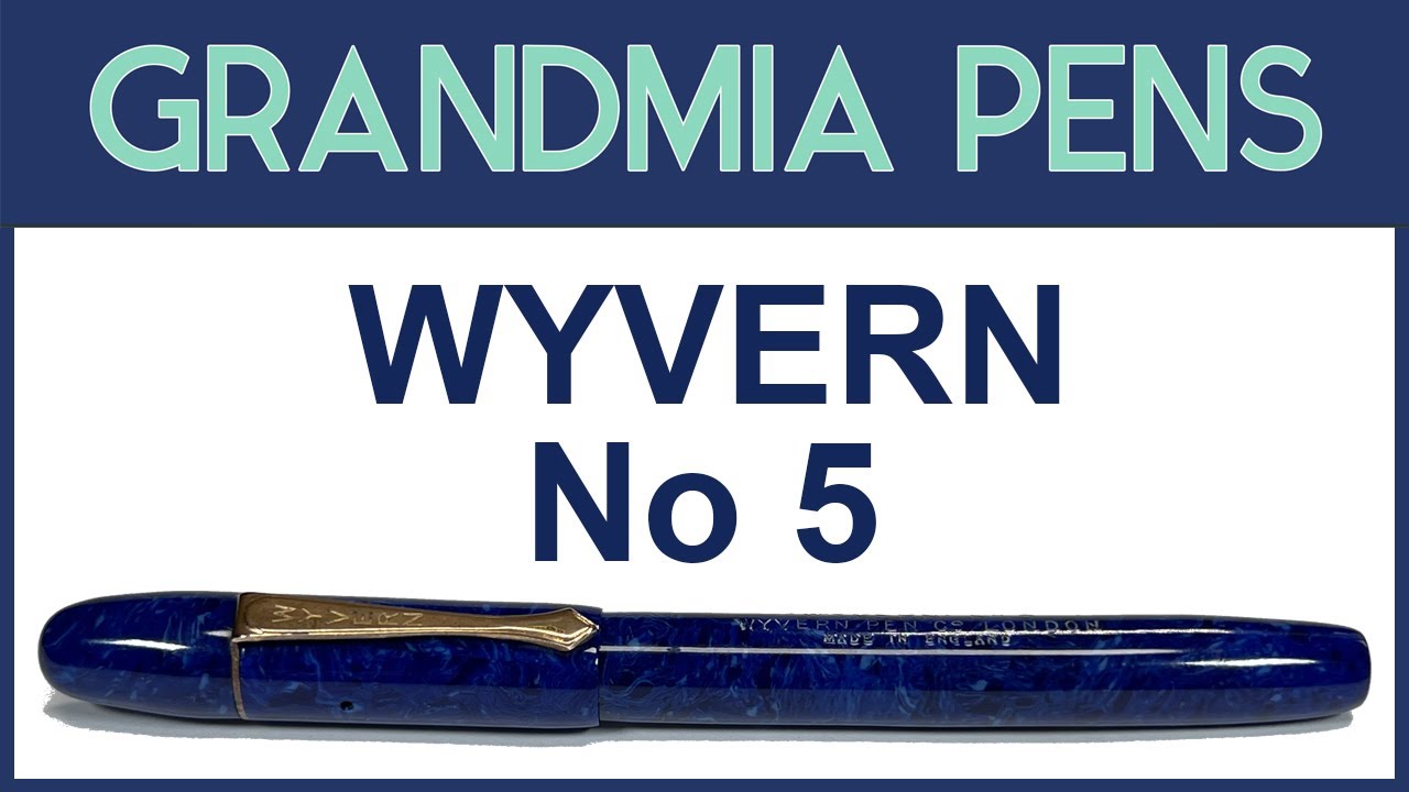 WYVERN No 5 FOUNTAIN PEN - YouTube