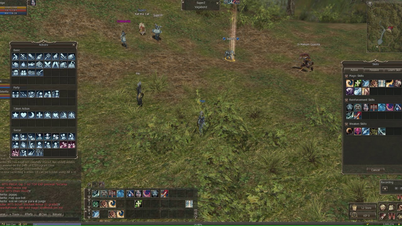 COMO SE BOTEA EN EL SERVER OFICIAL DE L2, talking island - YouTube