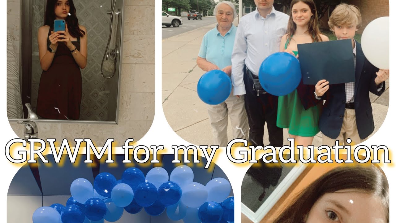 GRWM for my graduation - YouTube