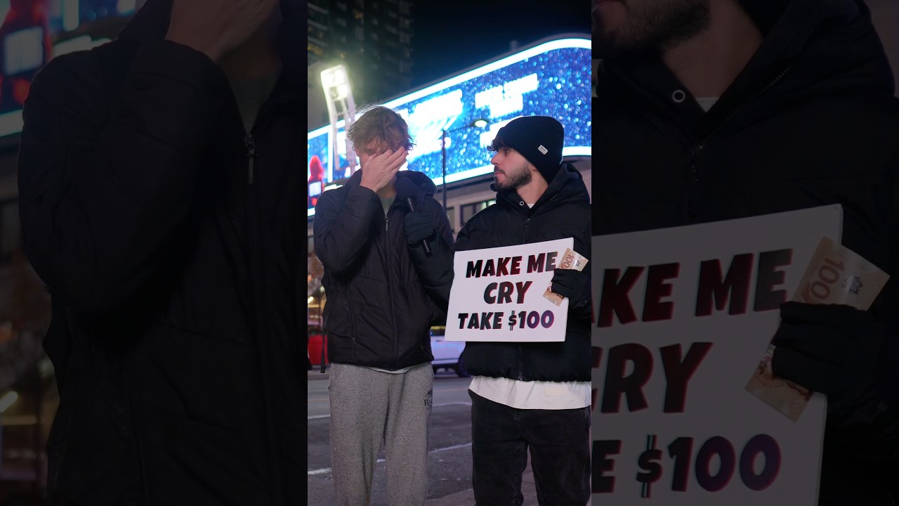 He broke down telling his story | Make Me Cry Challenge - YouTube
