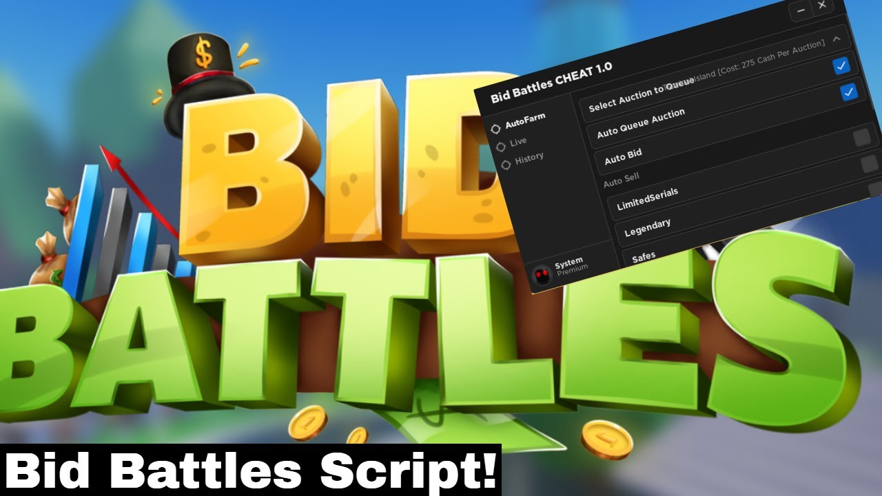 Bid Battles Tycoon🔥Auto bid, See garage value and auto sell🔥 Roblox ...