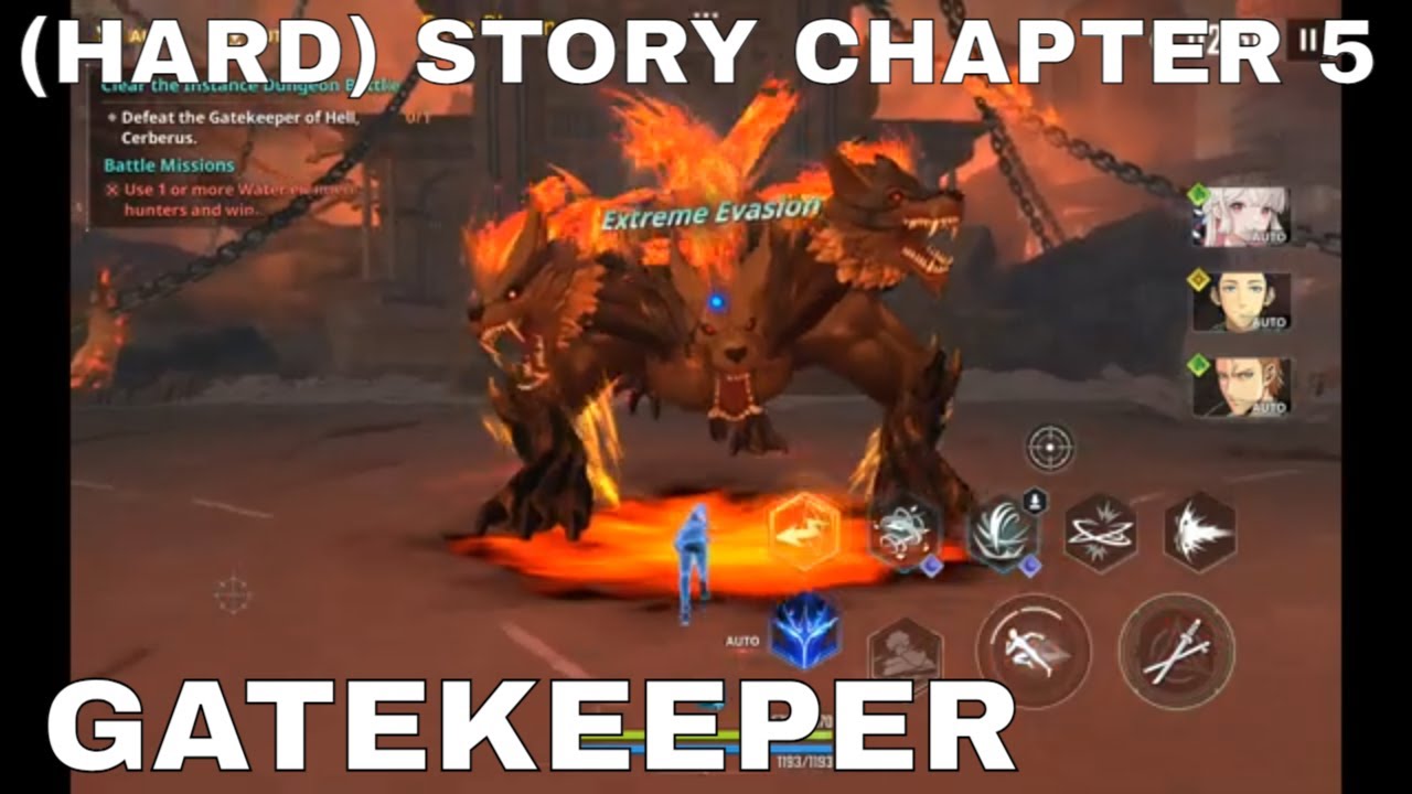 (HARD) STORY CHAPTER 5 - GATEKEEPER SOLO LEVELING : ARISE - YouTube
