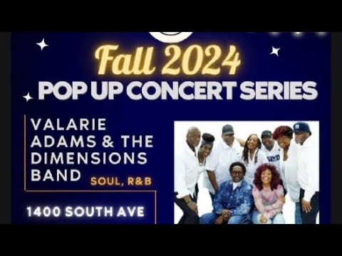 Valarie Adams and the dimensions band ( part 1 ) downtown Plainfield NJ ...