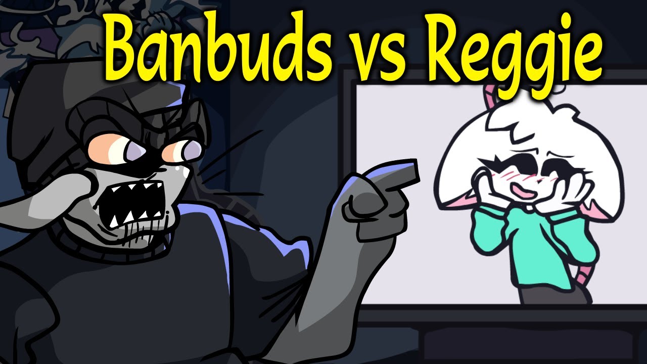 Banbuds vs Reggie Mod - FNF MOD - YouTube